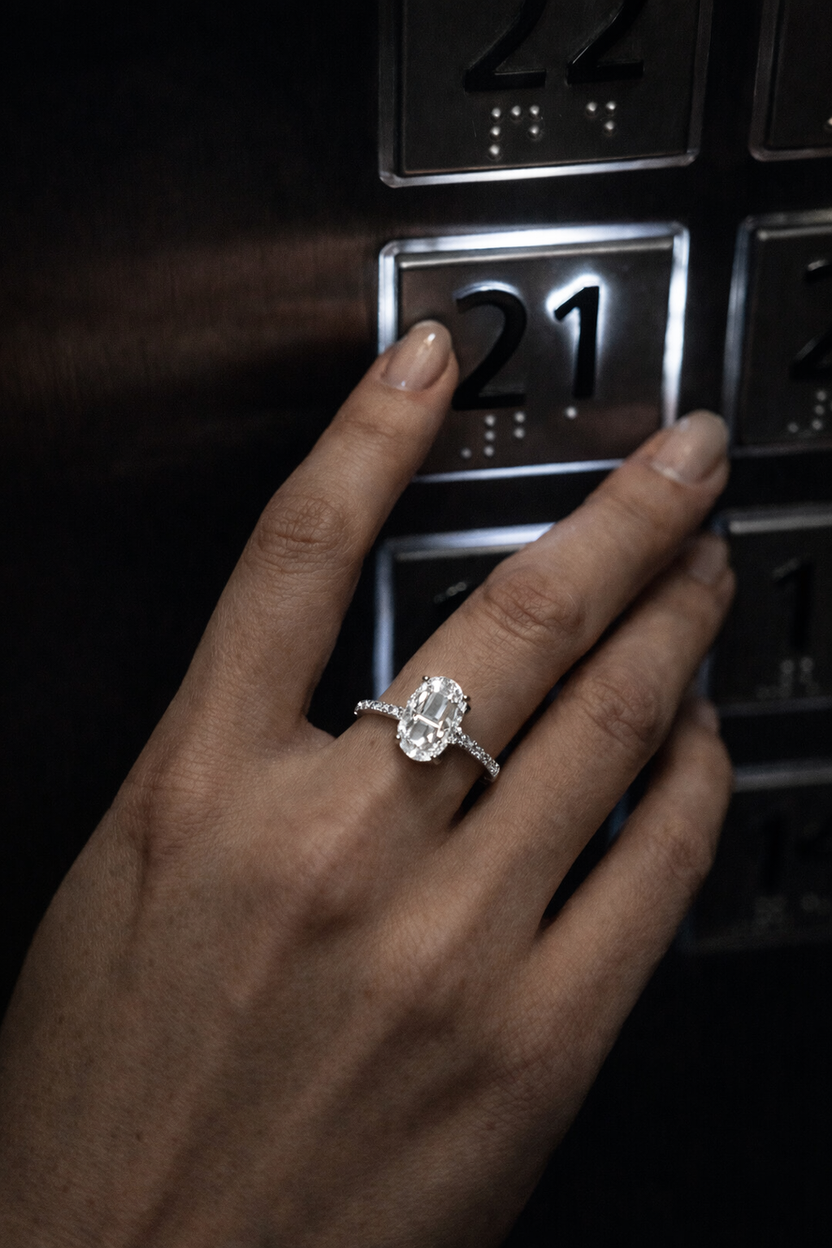 Two Pearls | Demi Fine Jewelry | Simulated Diamond | Engagement Rings ...